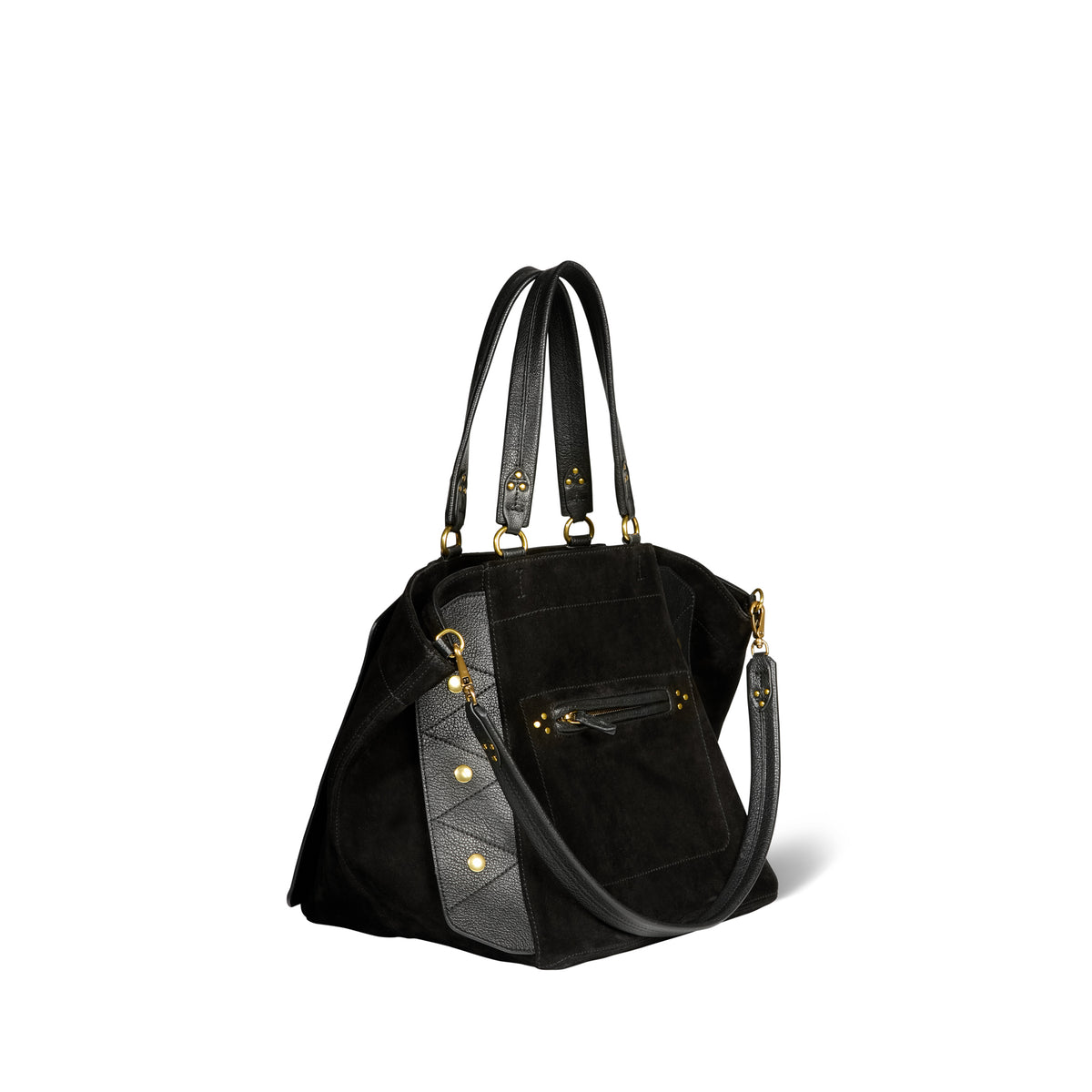 Roger Noir Split Suede – Jérôme Dreyfuss