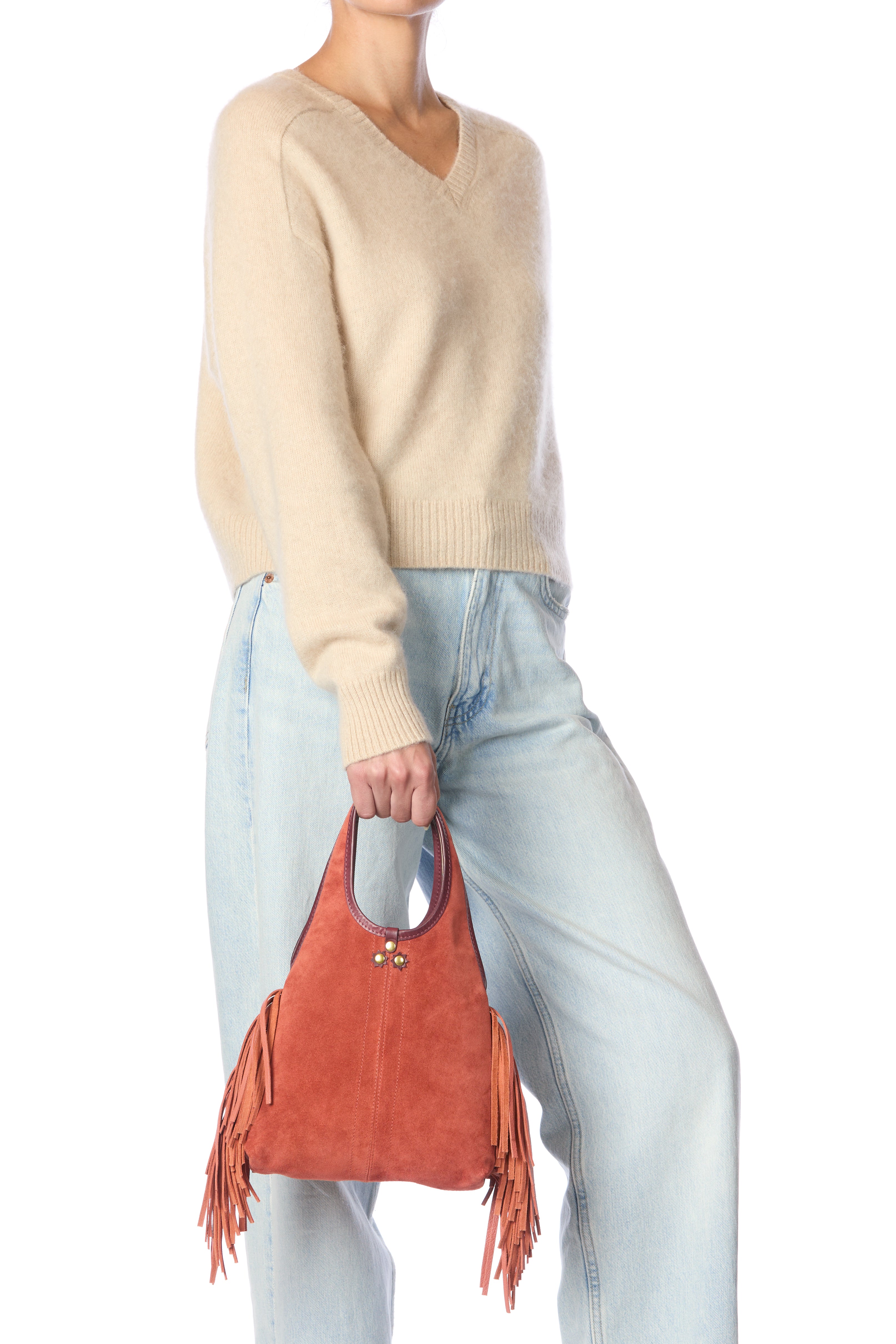Paco S Bag Haenyeo Terracotta Split Suede – Jérôme Dreyfuss